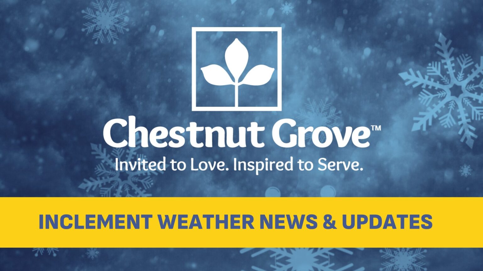 Weather Alert | Chestnut Grove | Presbyterian Church | Phoenix, MD